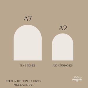 Arch Hemp Cardstock: A2/A7 Blank Wedding Invitations (pack of 10) - Etsy