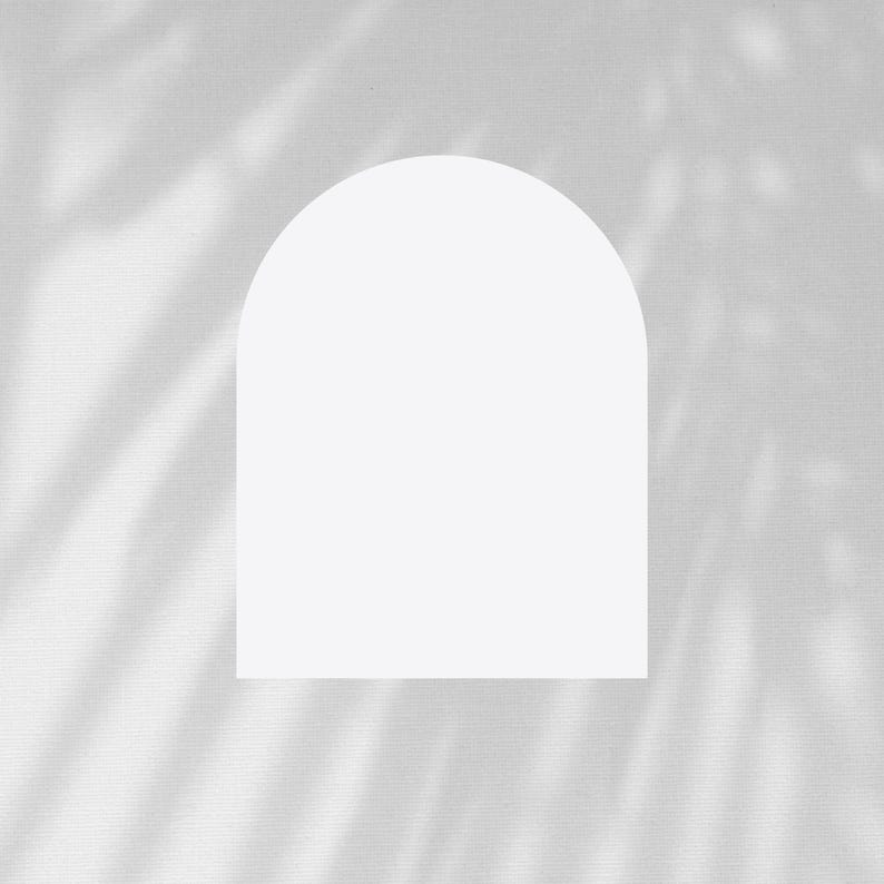 Arch Paper, Blank Arch Paper, Pack of 10, Arch Cardstock, Blank Arch ...