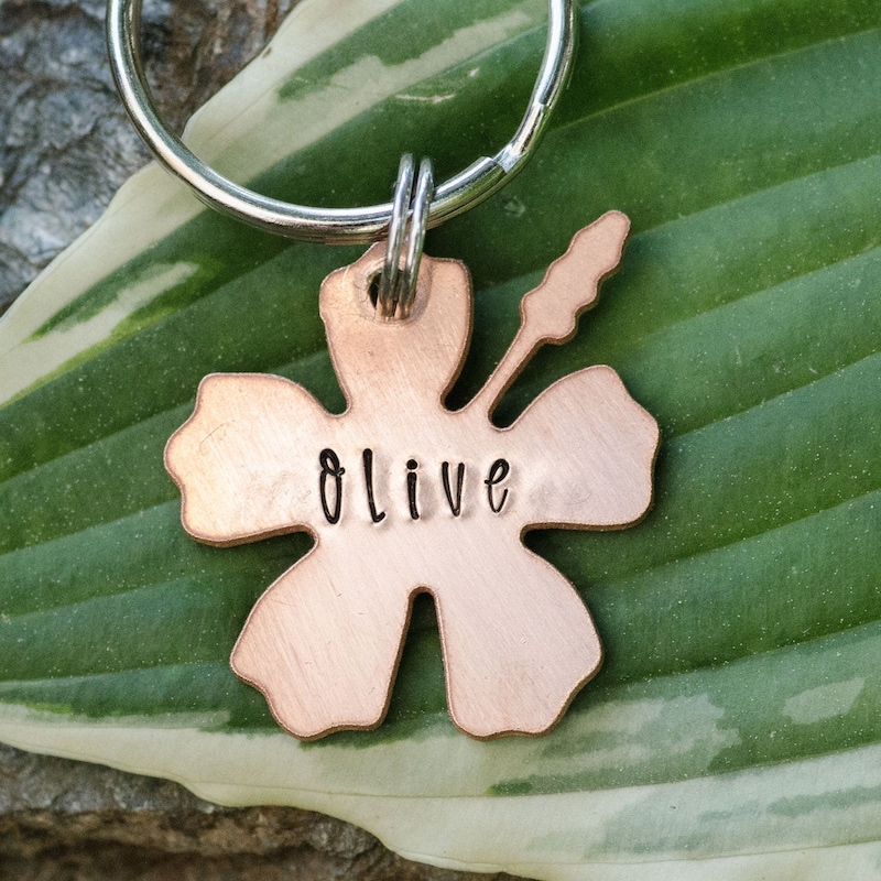 Tropical Name Tag - Etsy