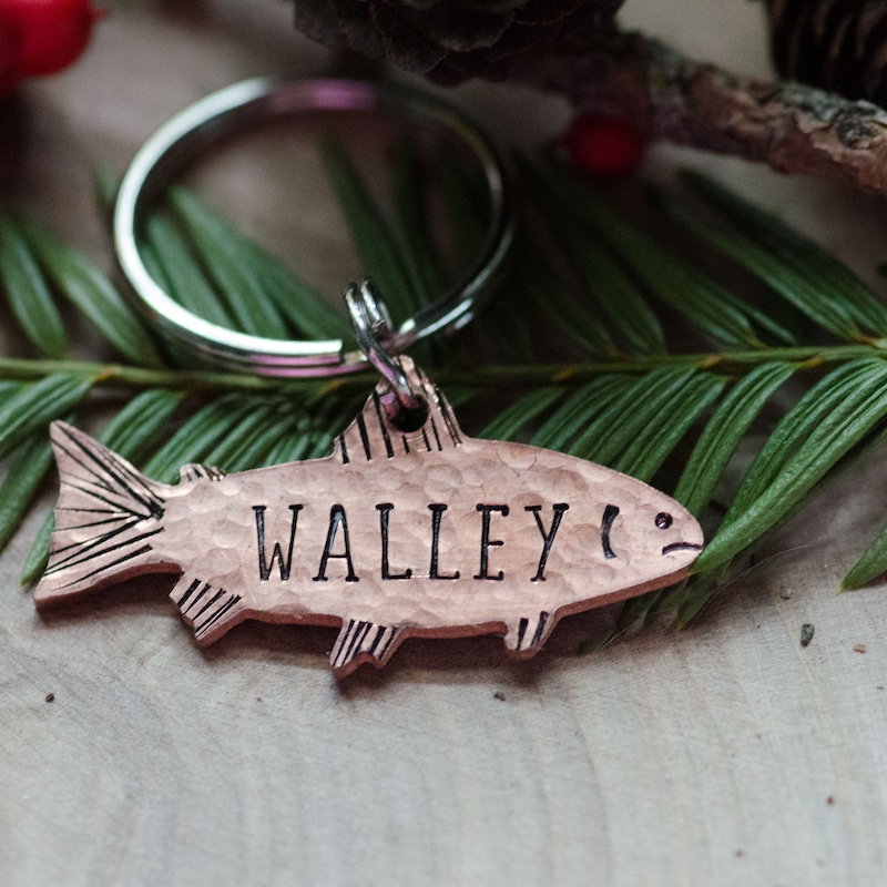 Keychain Name Tag Food - Etsy