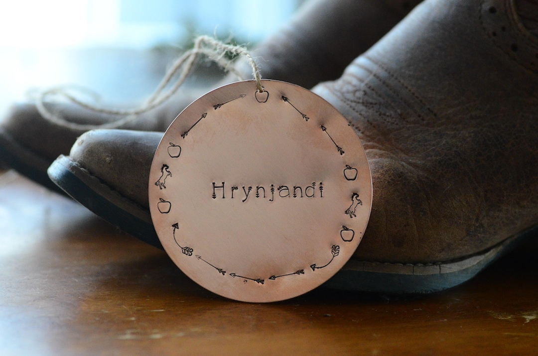 Stall Name Plates / Horse Stall Tag / Personalized Tree Ornament, Gift ...