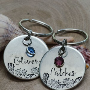 You're a Gem / Custom Hand Stamped Dog Tag, Personalized Metal Pet ID ...