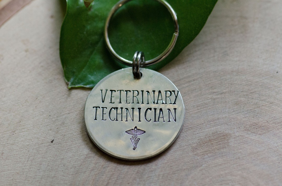 Veterinary Technician Tag / Personalized Pet ID Tag / Custom Dog Tag ...