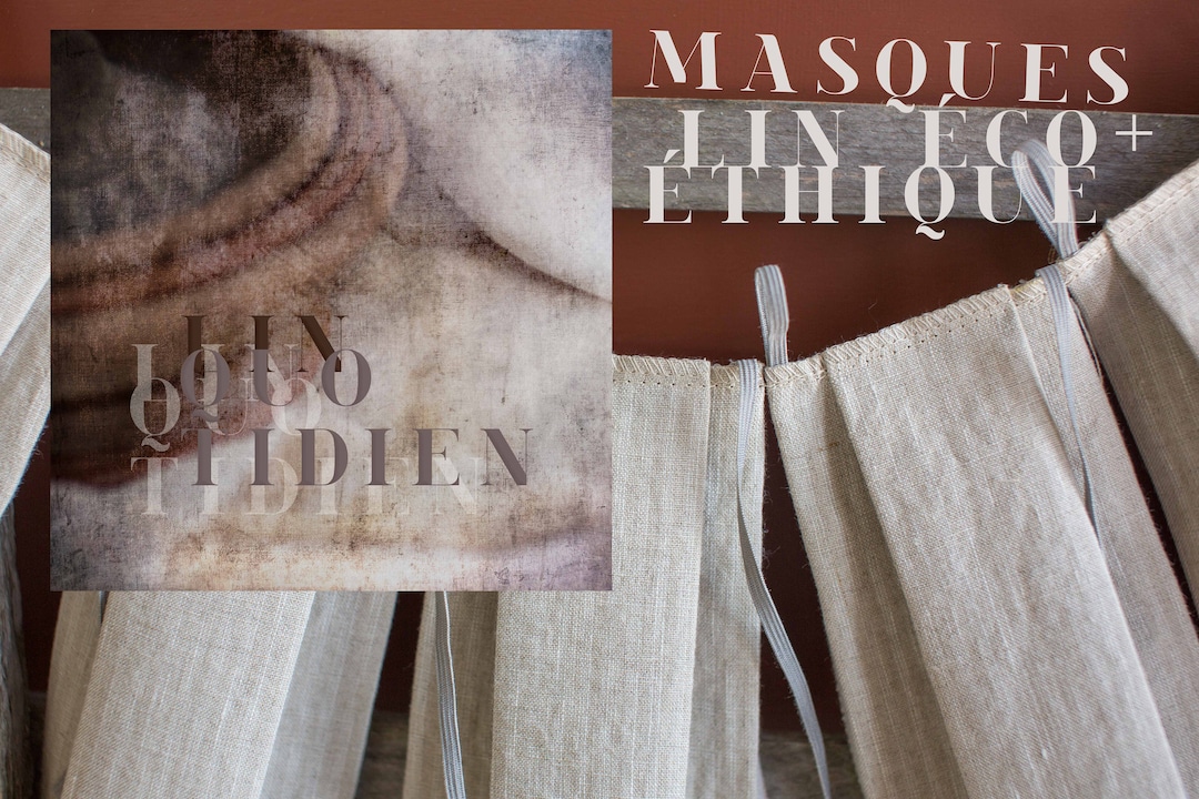 Natural Linen Sanitary Mask Eco Ethics - Etsy
