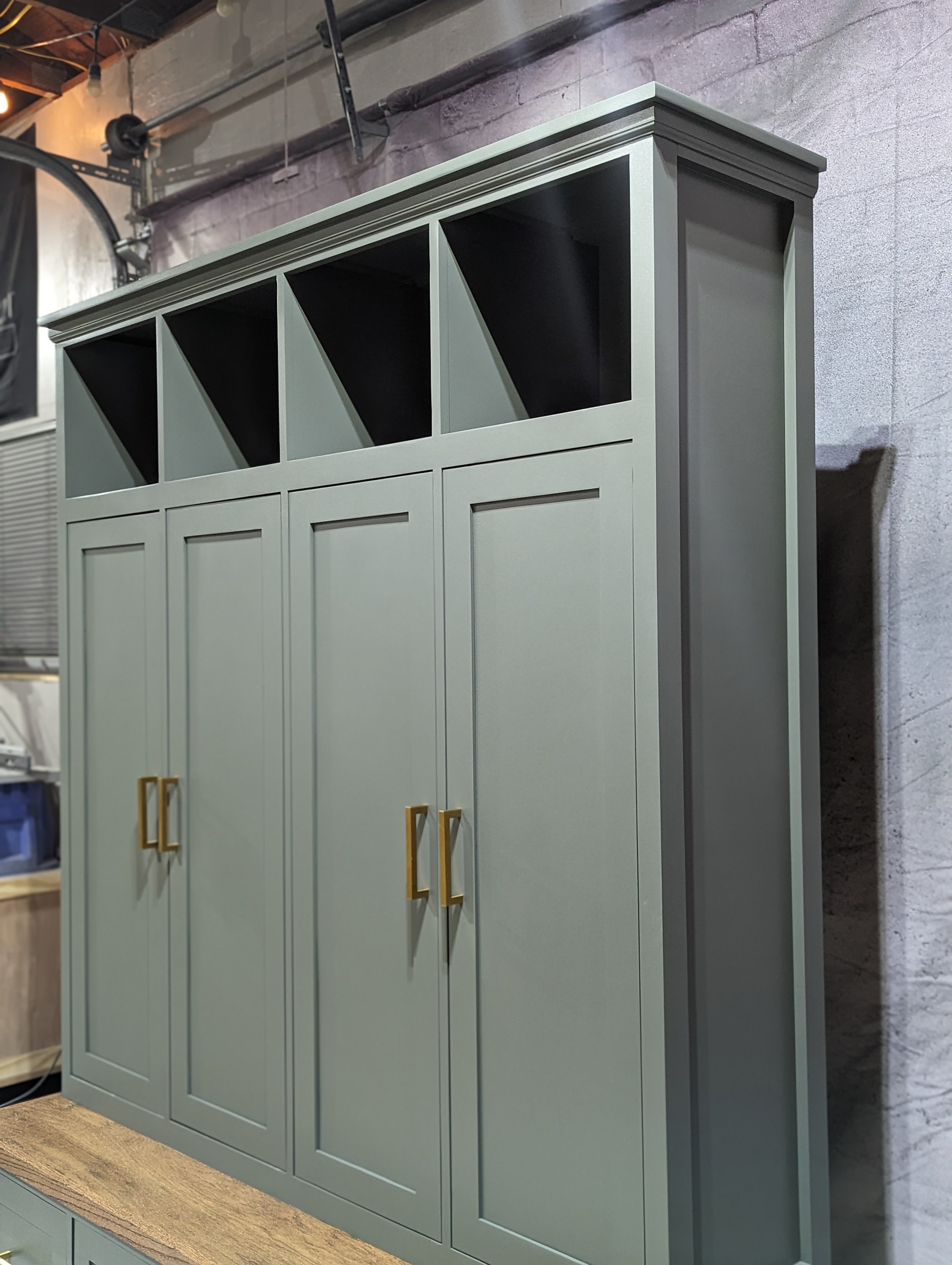 Mudroom Locker | Hall Tree | Storage Bench | Entryway Cabinet | Hallway ...