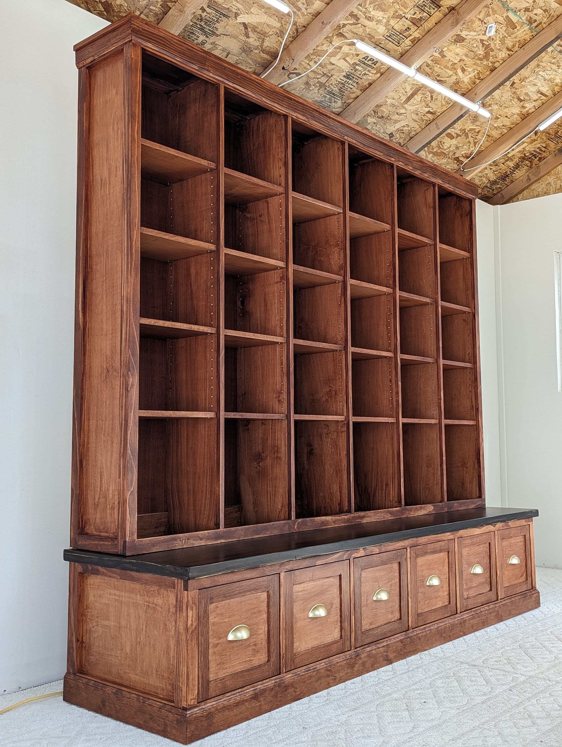 Bookcase hutch store