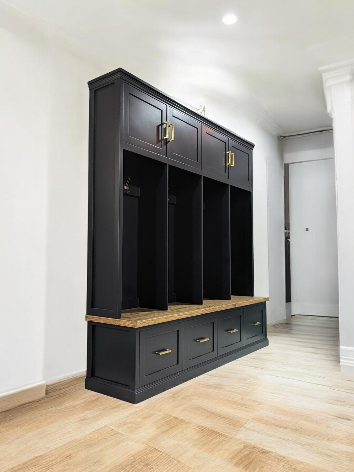 Mudroom Locker | Hall Tree | Storage Bench | Entryway Cabinet | Hallway ...