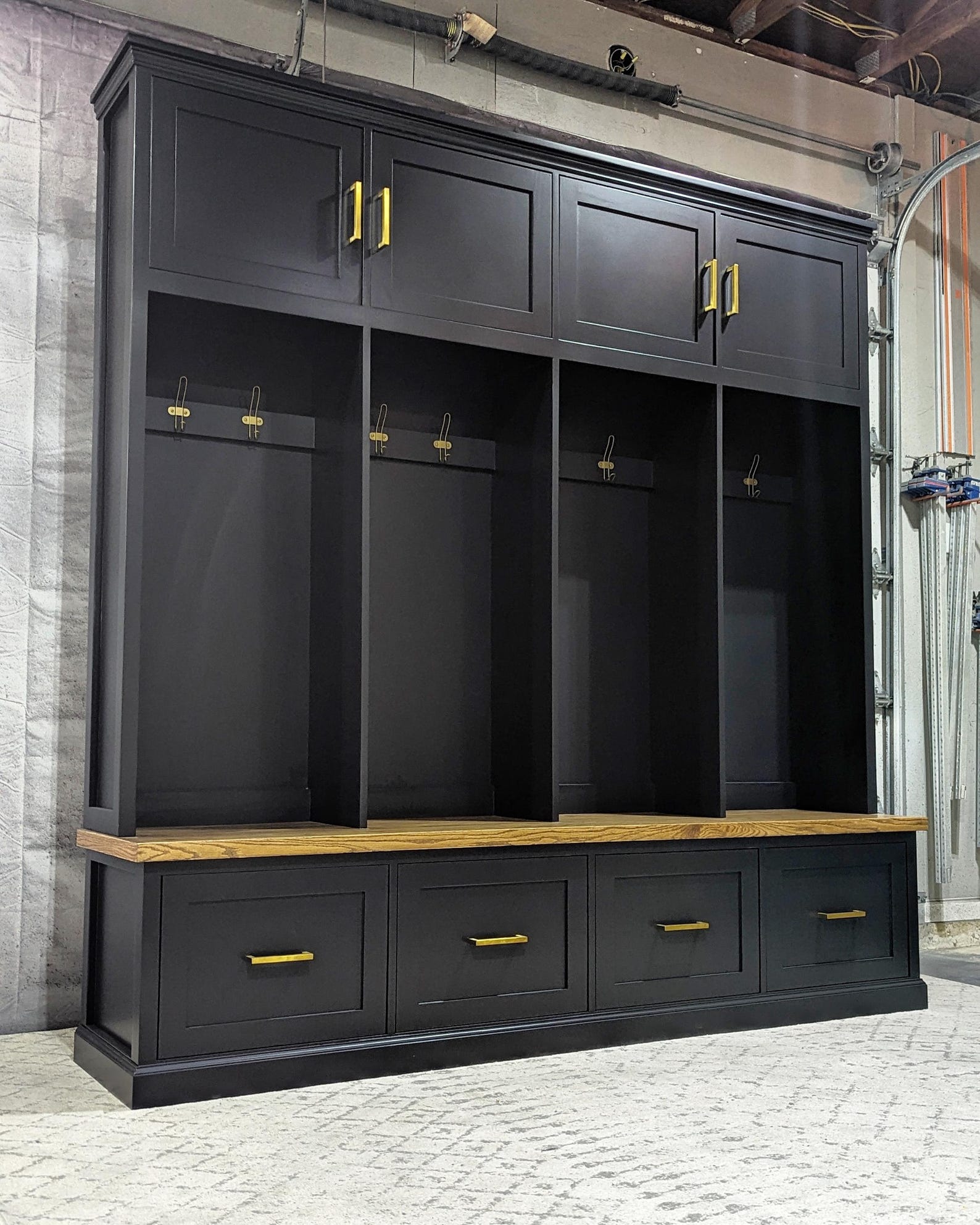 Mudroom Locker | Hall Tree | Storage Bench | Entryway Cabinet | Hallway ...