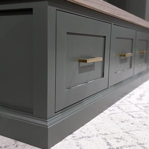 Mudroom Locker | Hall Tree | Storage Bench | Entryway Cabinet | Hallway ...