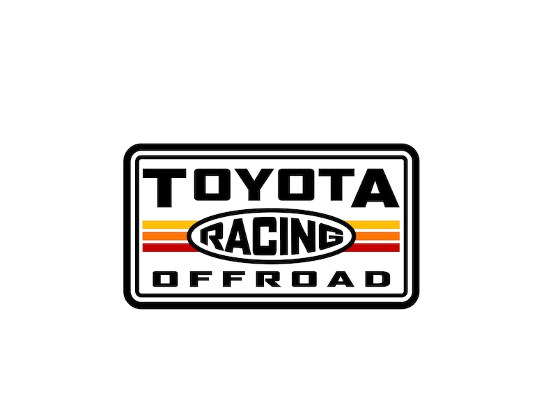 TOYOTA RACING - Vintage Badges - Etsy