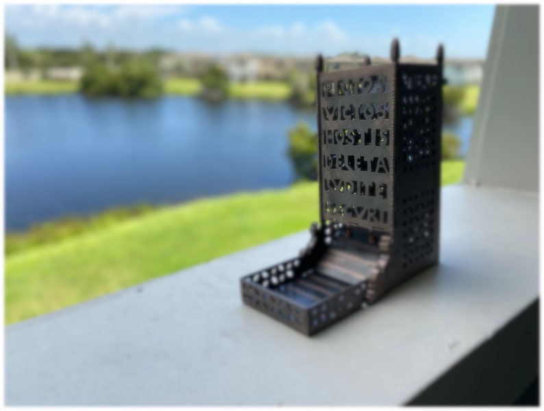 Ancient Roman Dice Tower Replica | Etsy