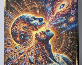 Metanoia *top Portion* Fine Art Print/ Abstract Visionary Art of ...