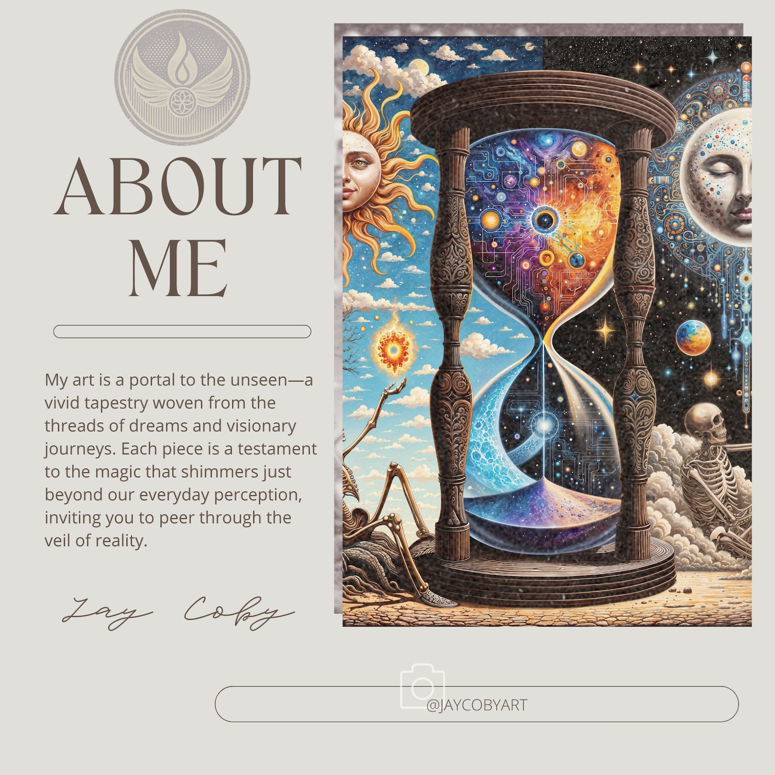 Mystic Galaxy Levitation Art of Cosmic Consciousness & Creation 24x24 ...