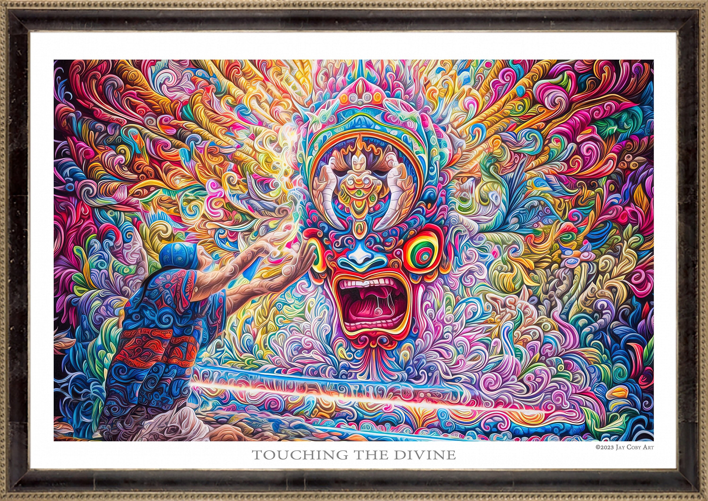 Touching the Divine: Visionary Healing Art, Yoga, Meditation Space ...