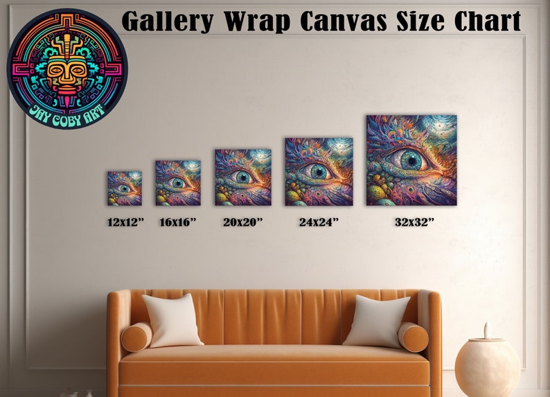 Cosmic Bard Canvas Print, Visionary Art, Psychedelic Art, Music of the ...