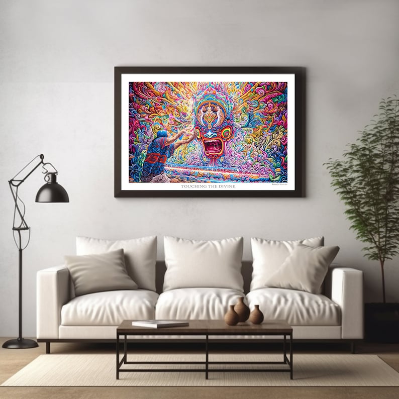 Touching the Divine: Visionary Healing Art, Yoga, Meditation Space ...