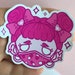 Menhera Girl Vinyl Sticker - Etsy