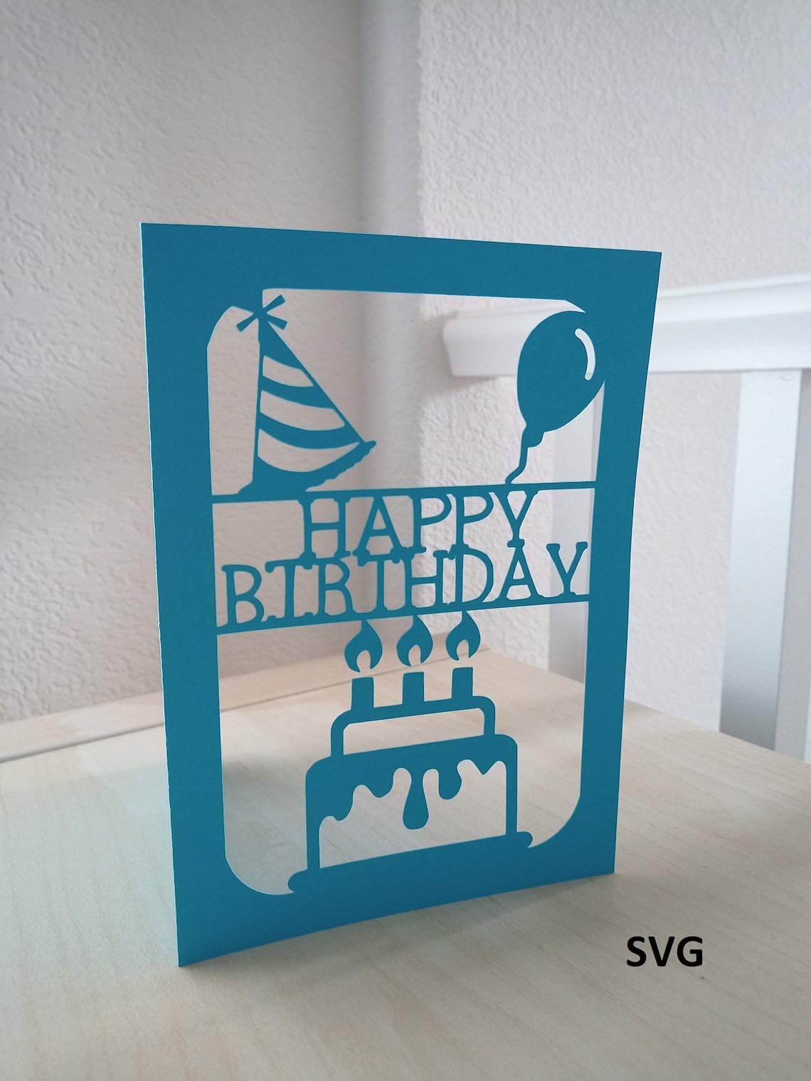 SVG Cut Files the Birthday Card Pack - Etsy