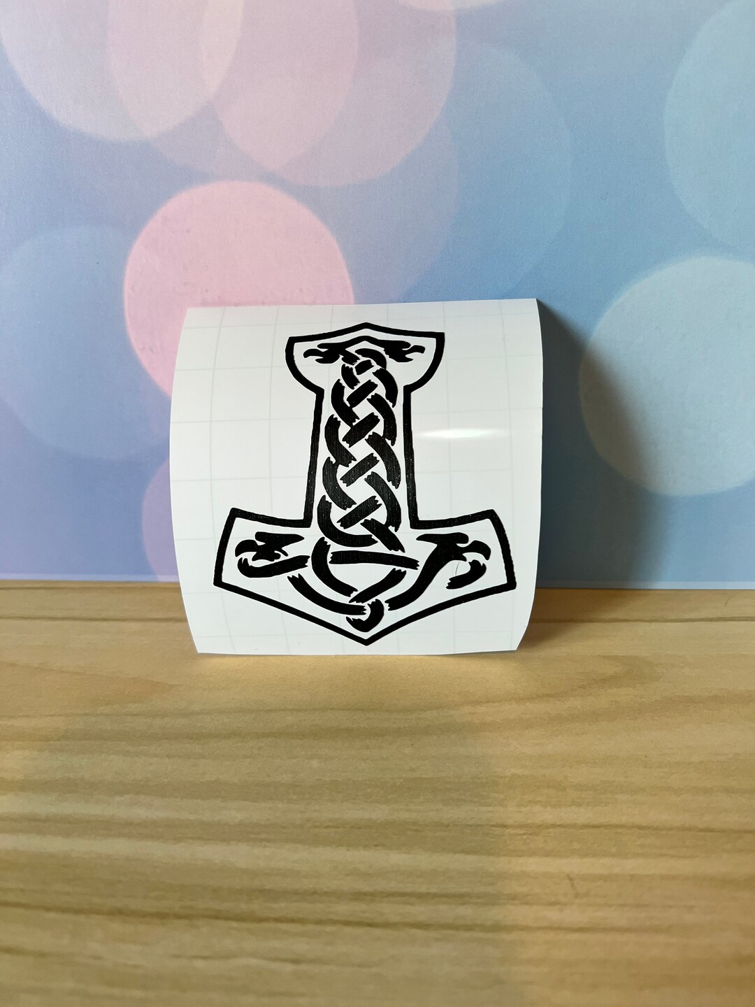Thors Hammer Decal - Etsy