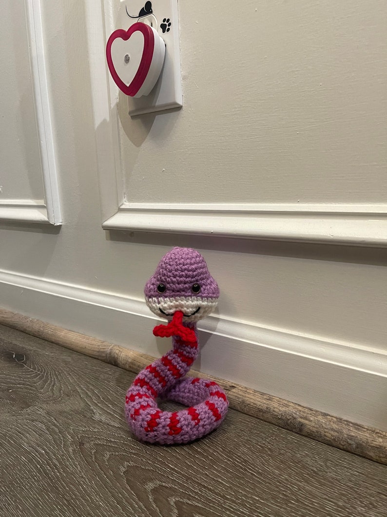 Handmade Snake Splushie Decor - Etsy