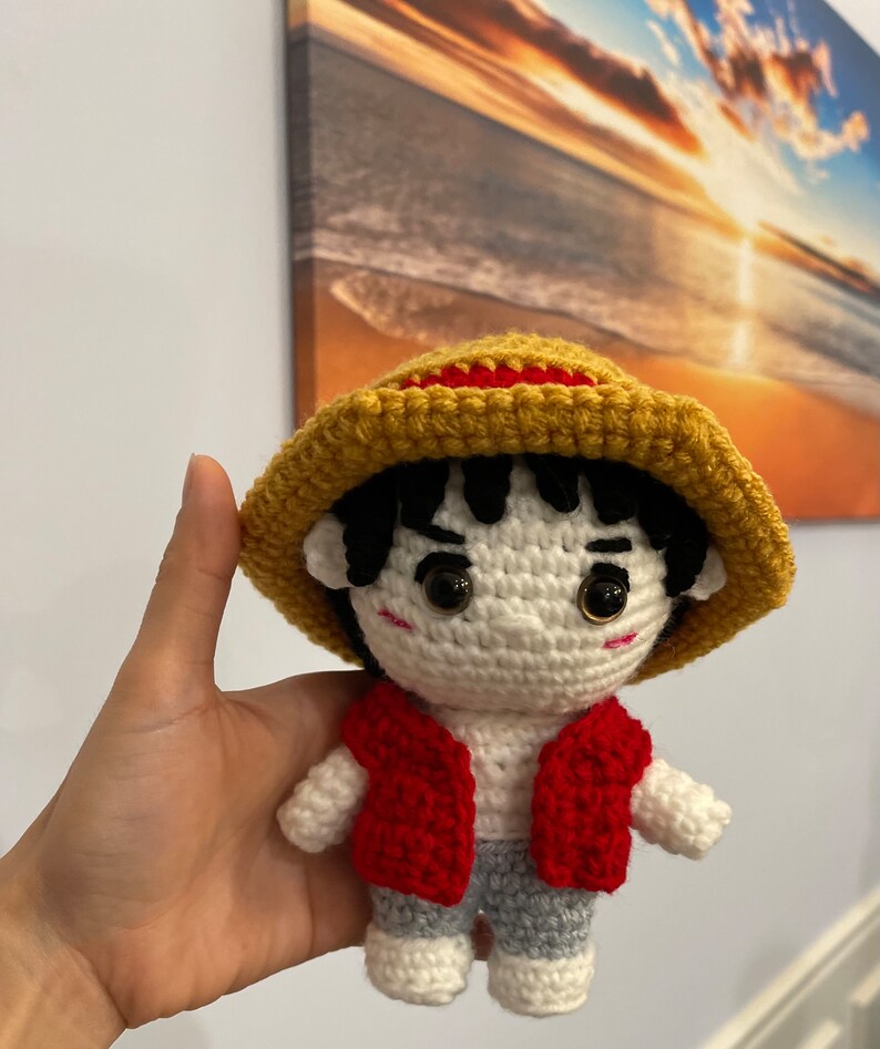 Crochet Luffy One Piece - Etsy