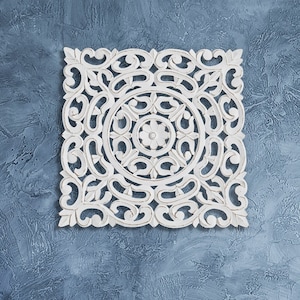 square wall medallion