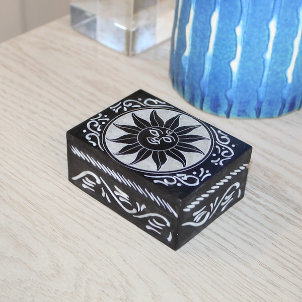 Black Table Top Box - Etsy