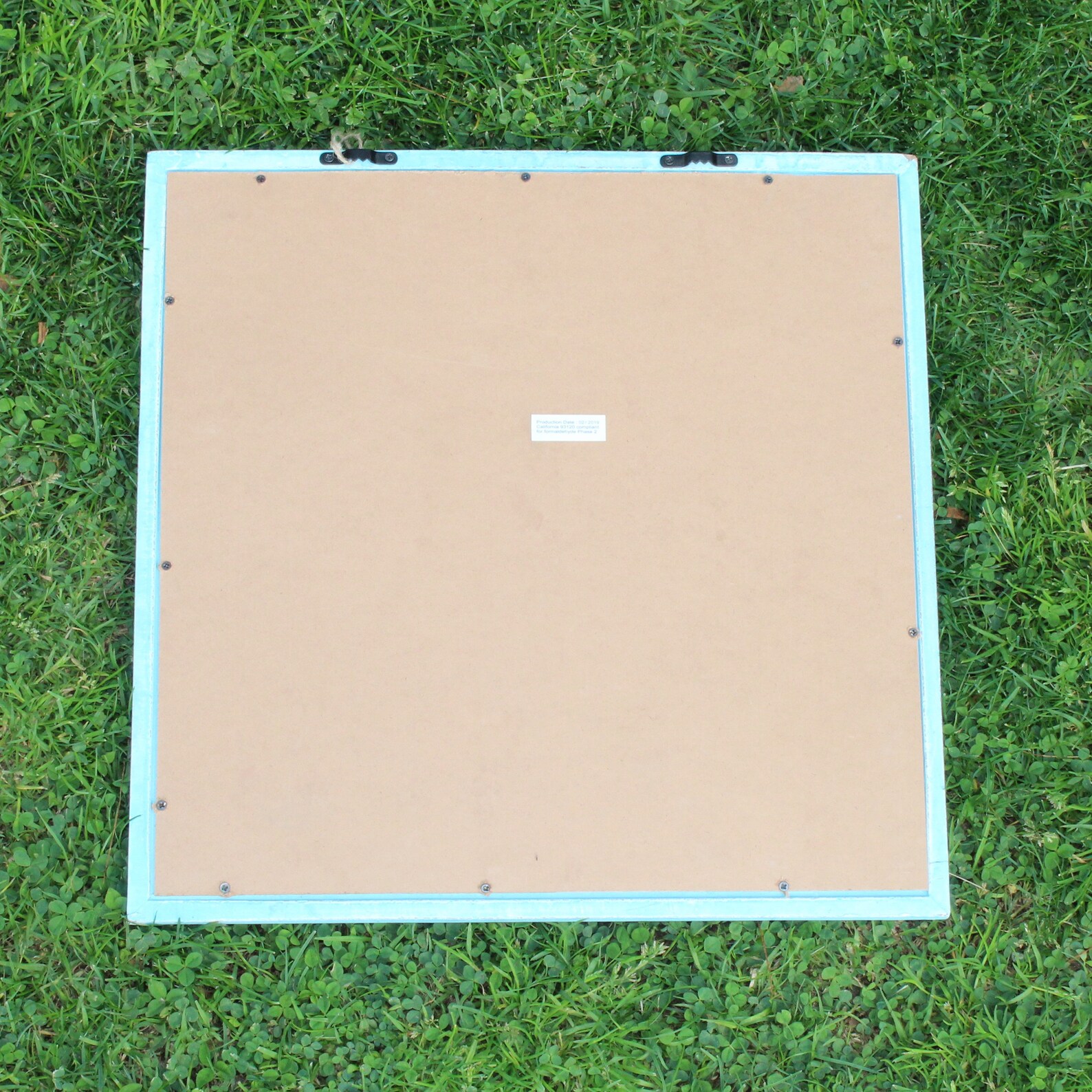 Sky Blue Mirrored Wall Panel 18 Wooden Wall | Etsy