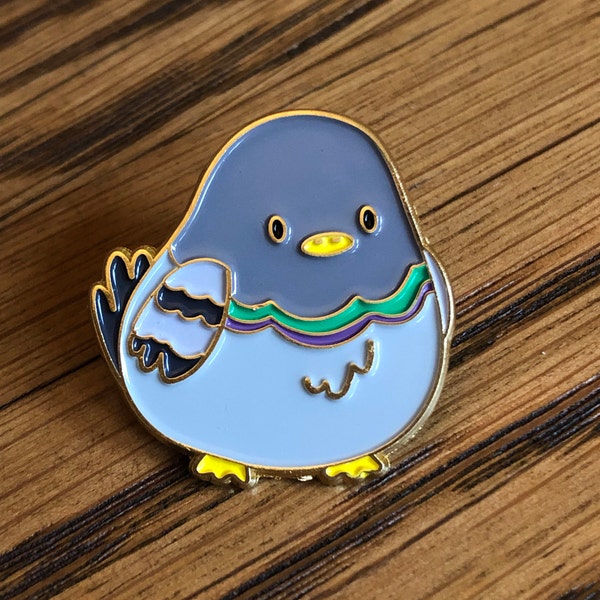 Pigeon Enamel Pins - Etsy