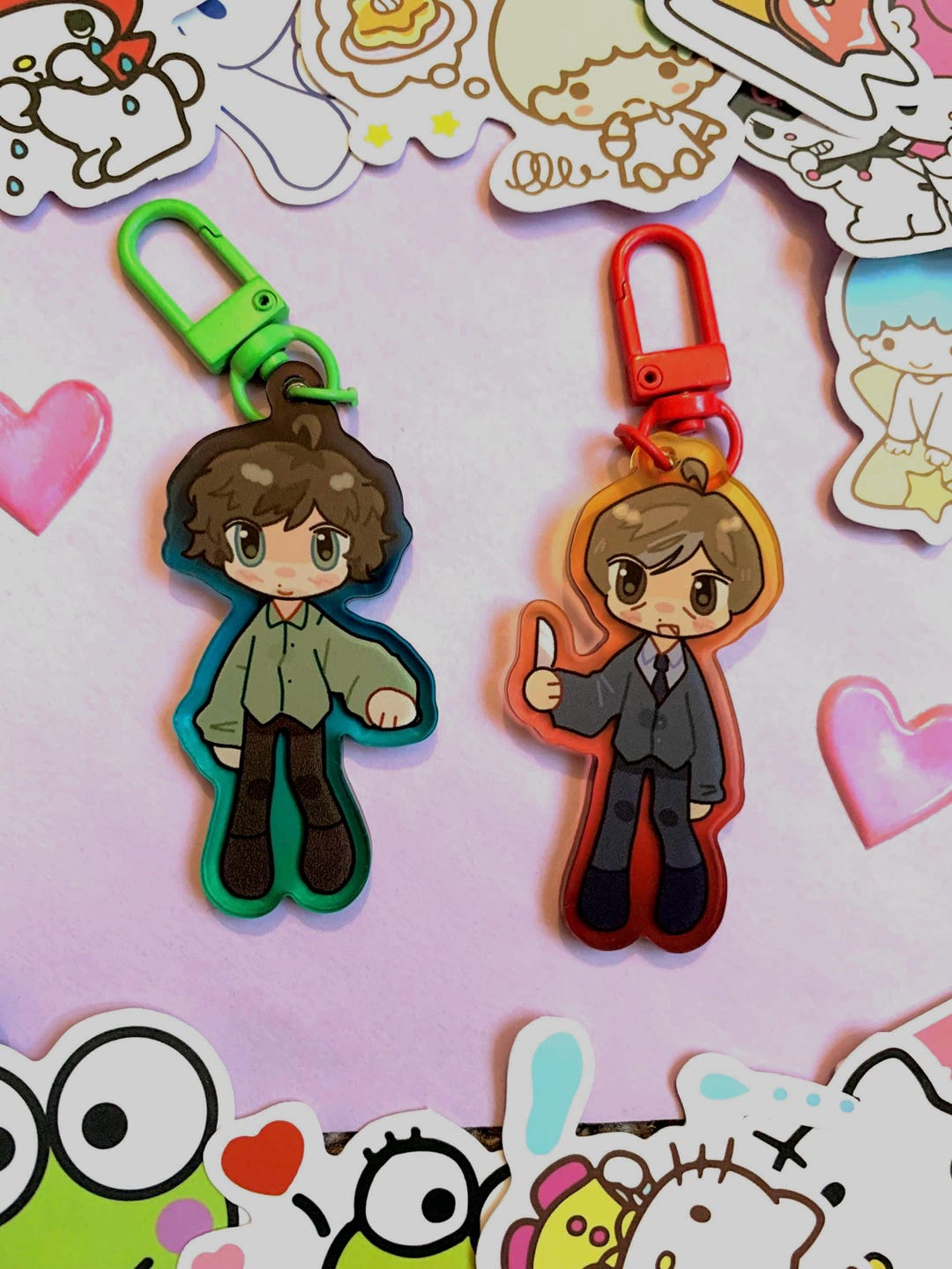 Hannibal and Will Graham Chibi Mini Keychain - Etsy