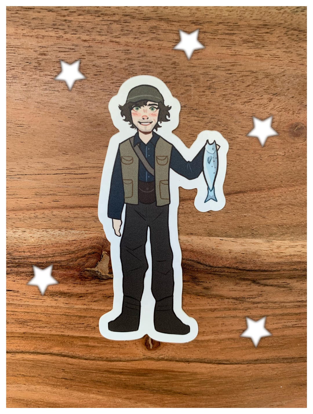Hannibal Will Graham Fishing Sticker - Etsy