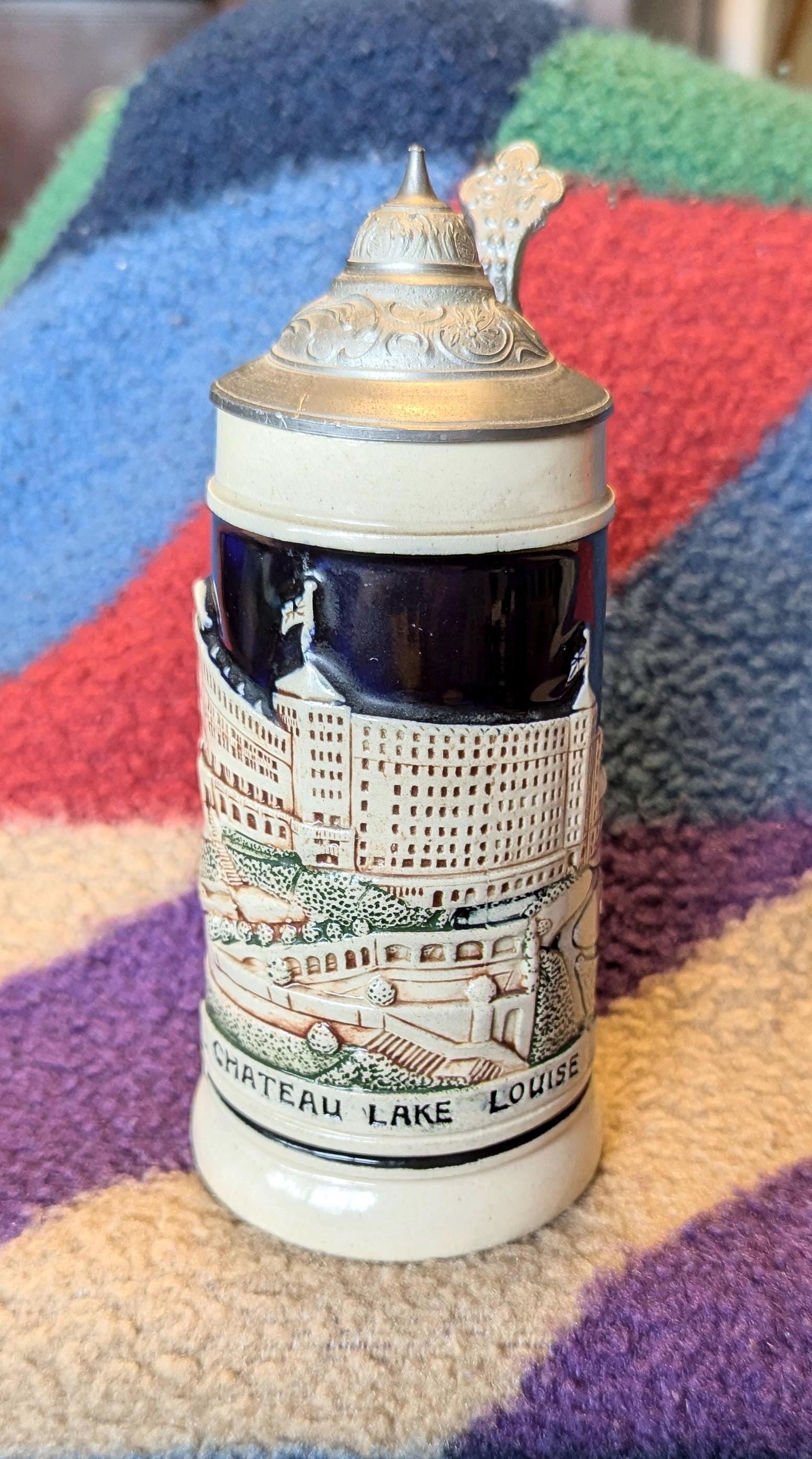 Souvenir of "chateau Lake Louise" Vintage Beer Stein by Matthias ...