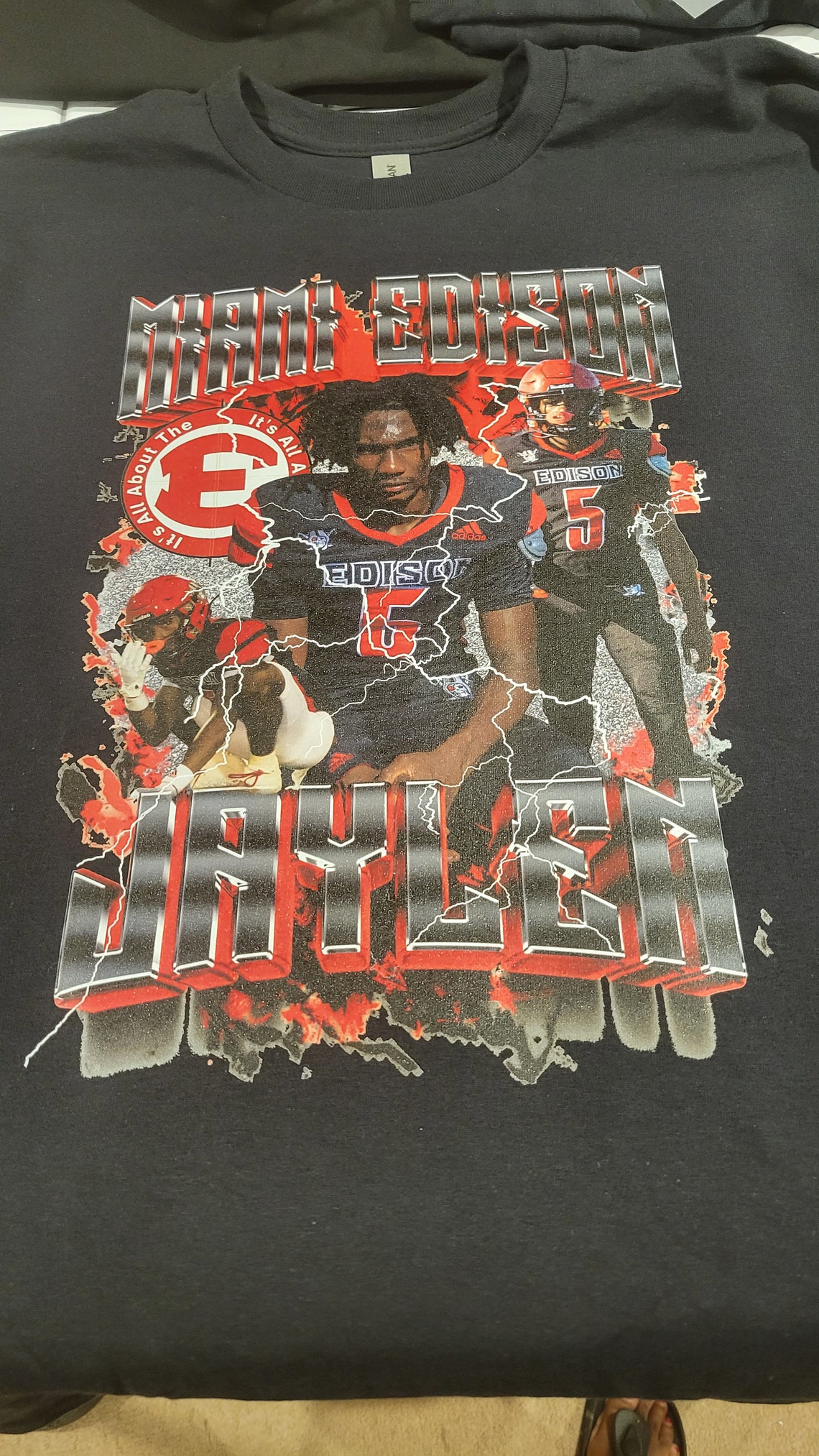 Custom Homecoming Football Shirt: Personalized Sports Team Tee - Etsy