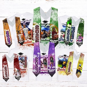 Custom Sports Graduation Stole: Personalized Sublimation Graduate Gift ...