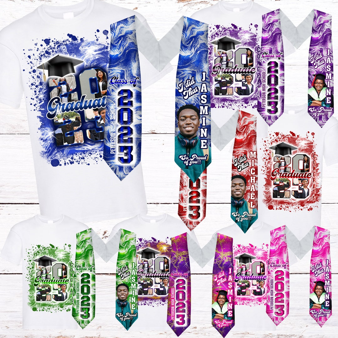 CUSTOM GRADUATION STOLE Graduation Stole Graduate Stoles Graduation ...