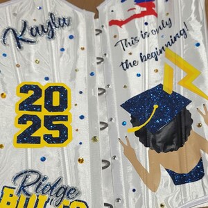Custom Graduation Corset: Class of 2025 Senior Corset - Etsy