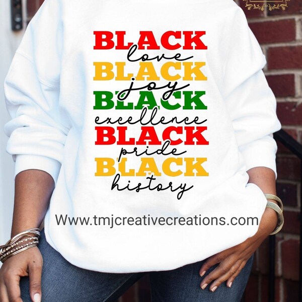 Black Pride T Shirts - Etsy