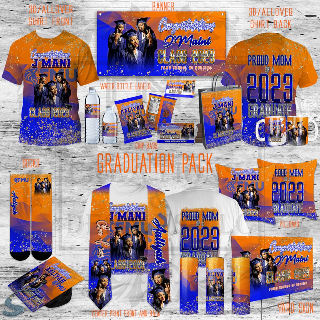 GRADUATION and TRUNK PARTY Shirts Graduation T-shirts Graduate T-shirt ...