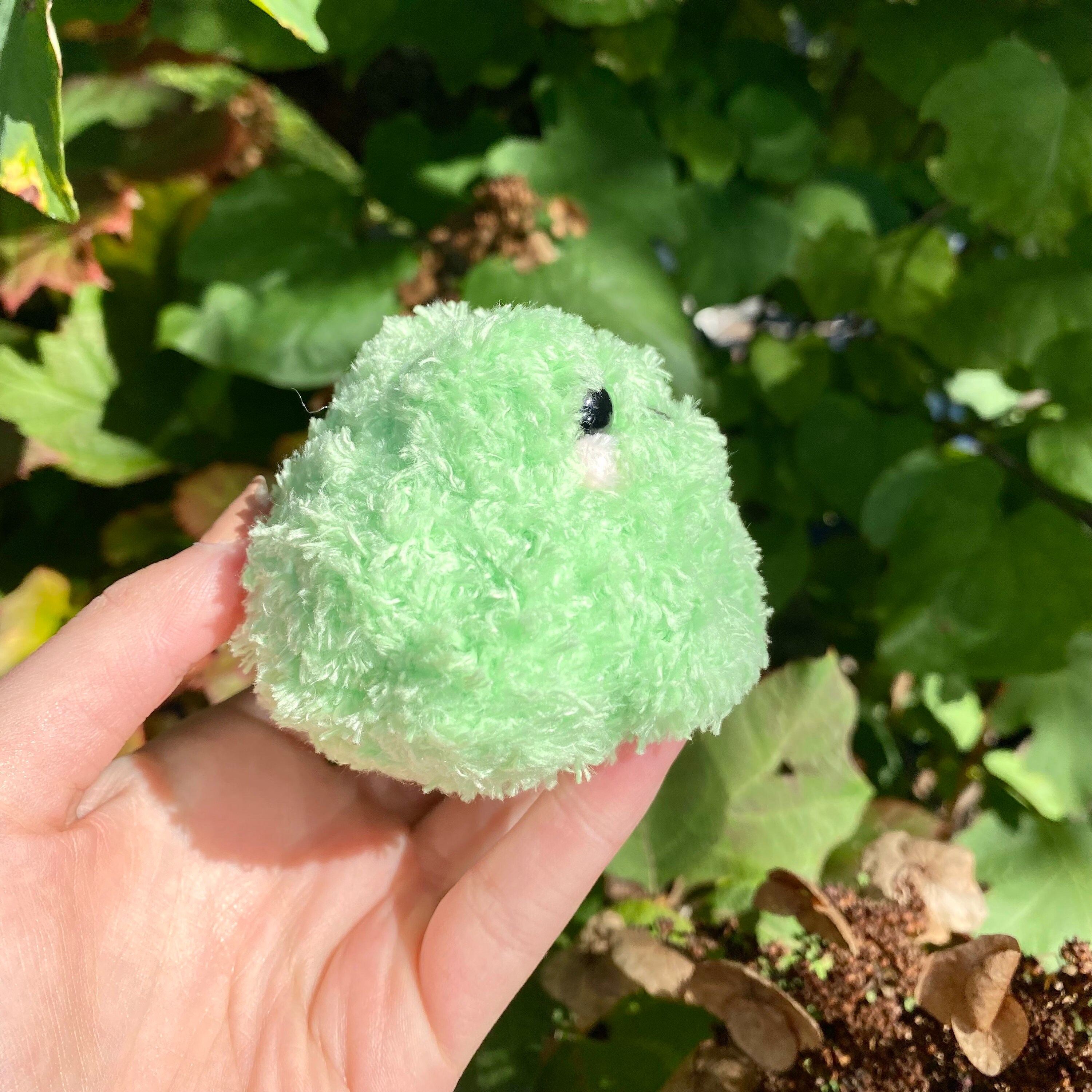 Fluffy Sitting Frog Crochet Plush - Etsy