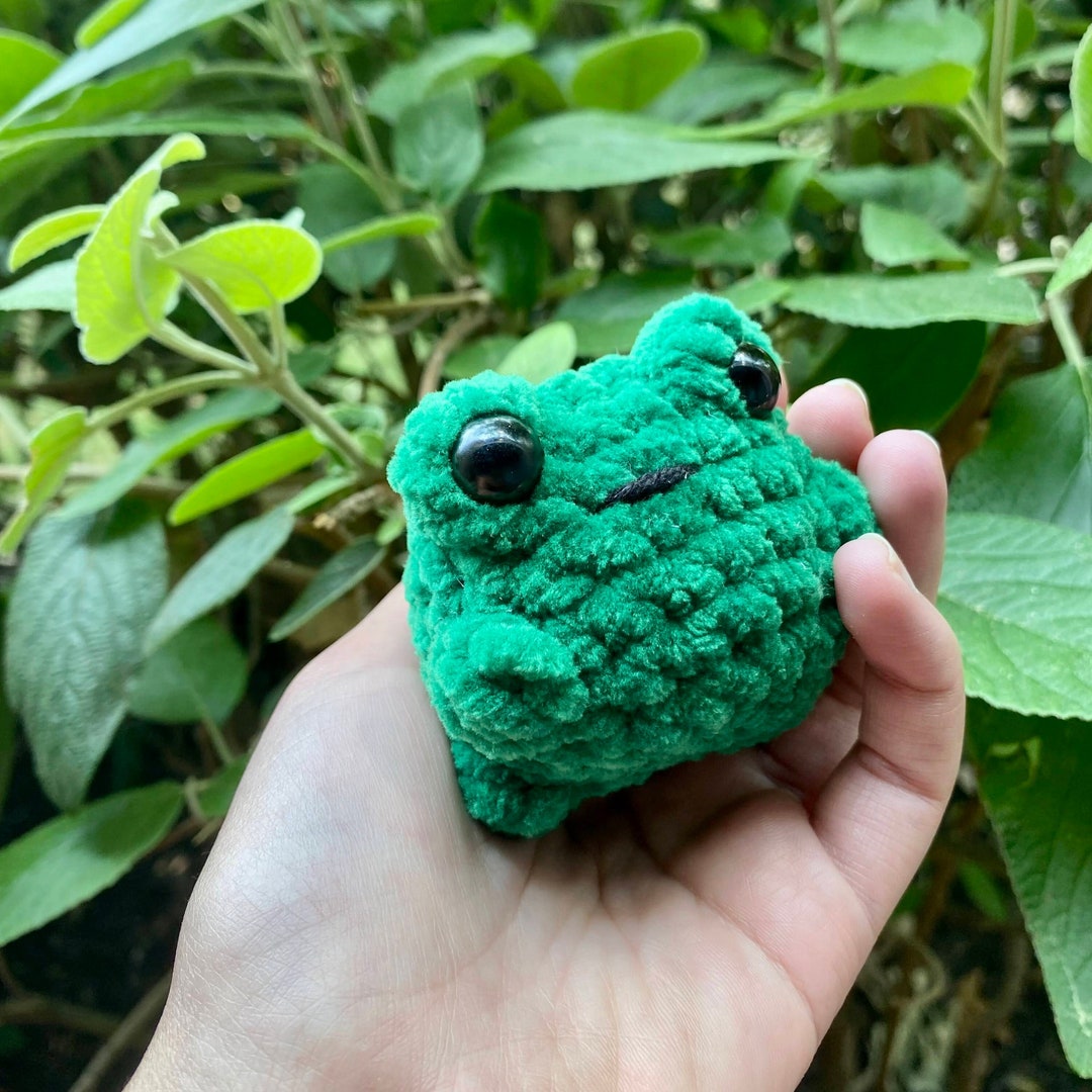 Chunky Frog Crochet Plush - Etsy