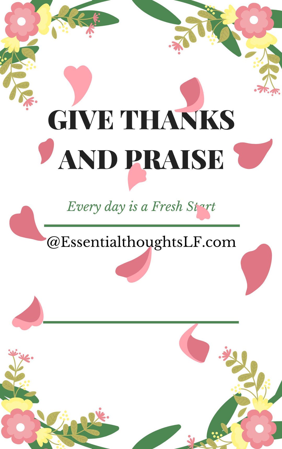 Gratitude, Thanks and Praise Journal, My Journey Daily Journal ...