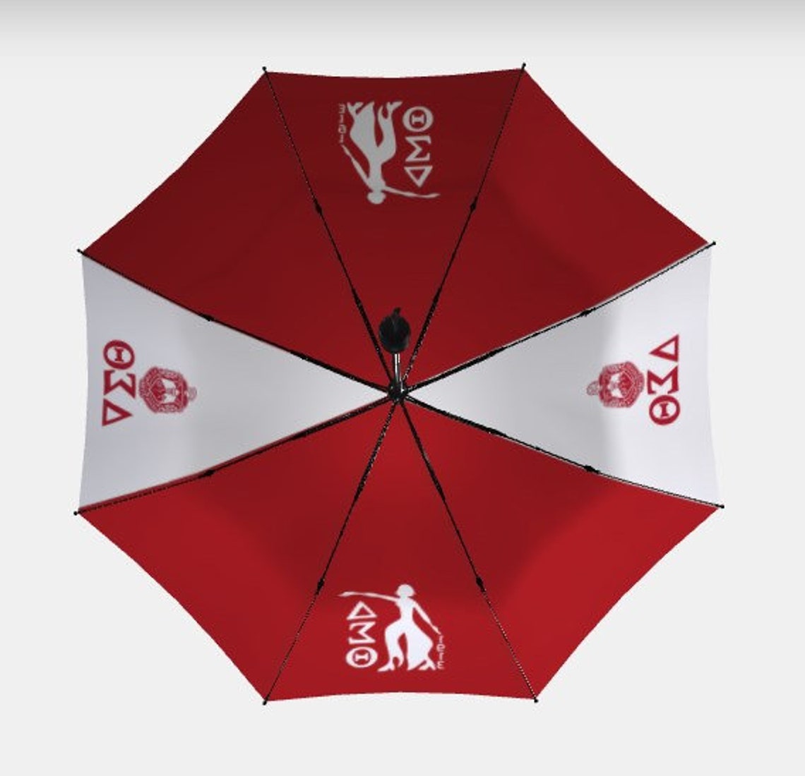 Delta Sigma Theta Logo and Fortitude Folding Umbrella | Etsy