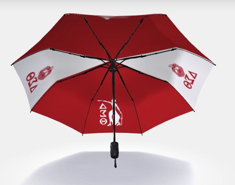 Delta Sigma Theta Logo and Fortitude Folding Umbrella - Etsy