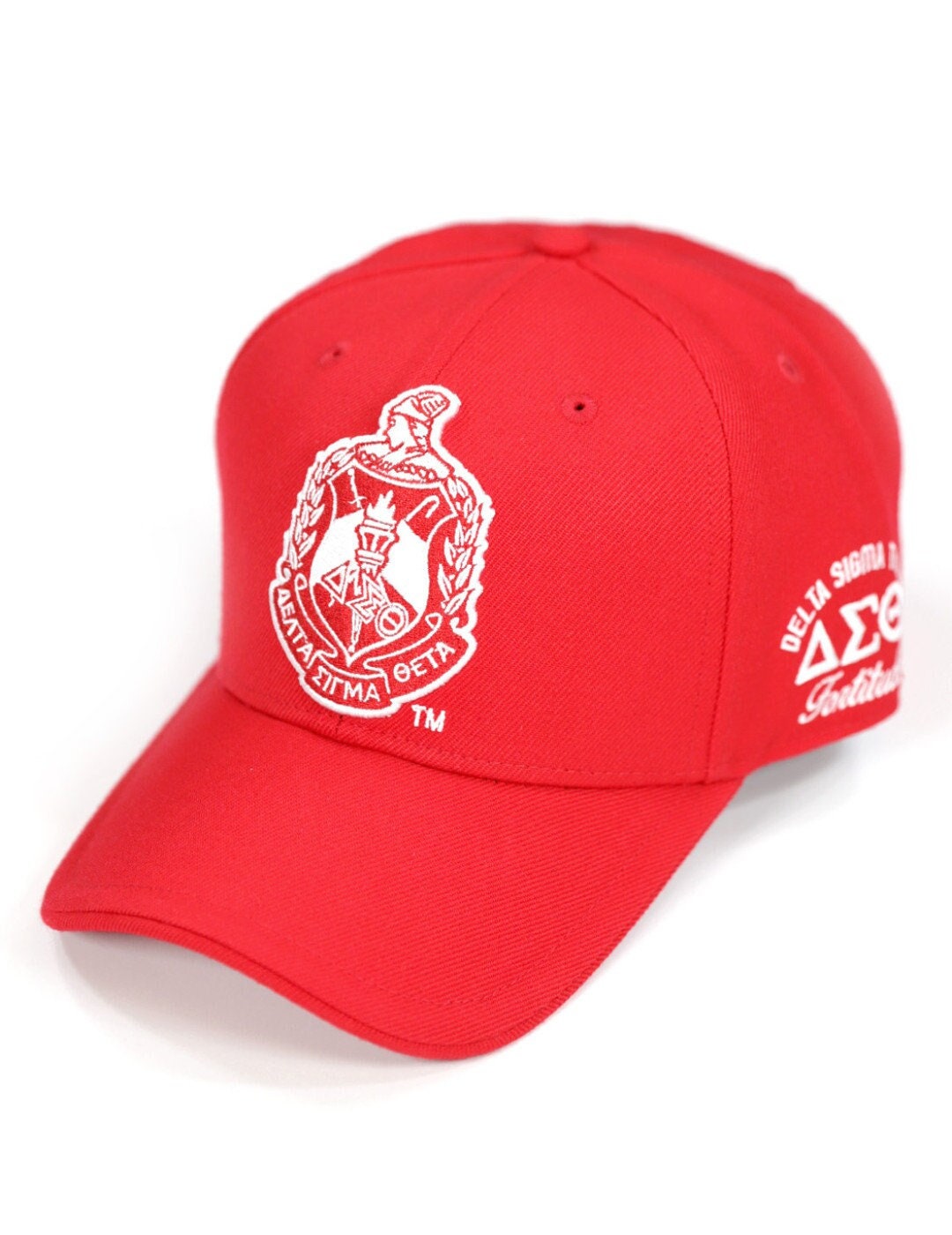 Delta Sigma Theta Red Crest Cap - Etsy