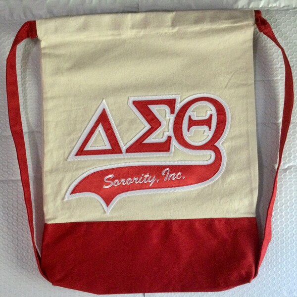 Delta Sigma Theta Backpacks - Etsy