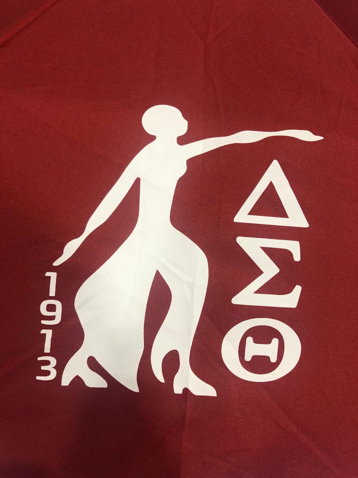 Delta Sigma Theta Logo and Fortitude Folding Umbrella | Etsy
