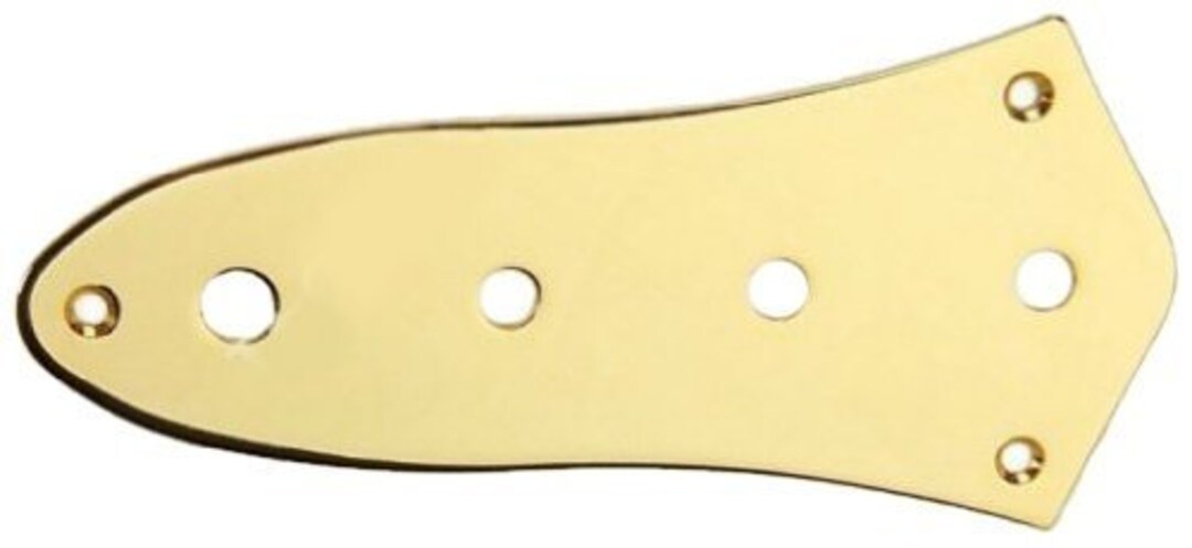 Fender Jazz Bass Control Plate - Gold - Etsy
