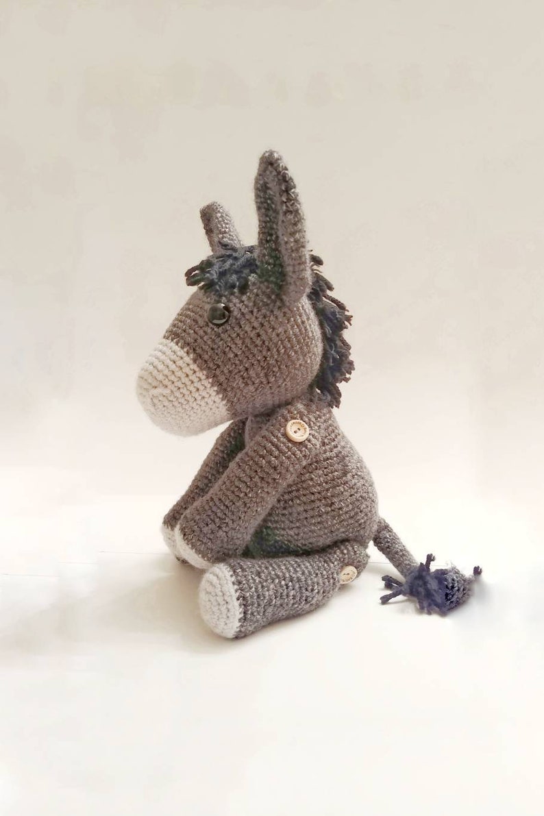 Hattie the Donkey That Loves Hats Crochet Pattern PDF | Etsy