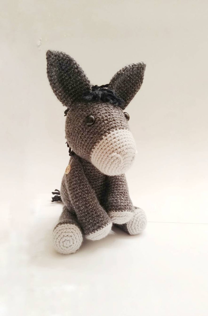 Hattie the Donkey That Loves Hats Crochet Pattern PDF | Etsy
