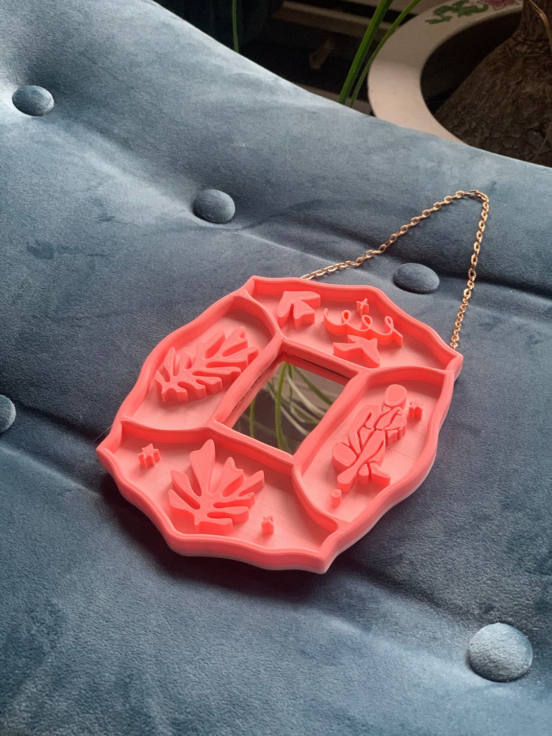 Matisse-inspired Mirror - Whimsical and Creative Home Accent, Artistic ...